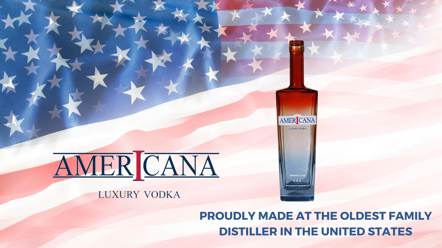 Americana Luxury Vodka – Americana Vodka